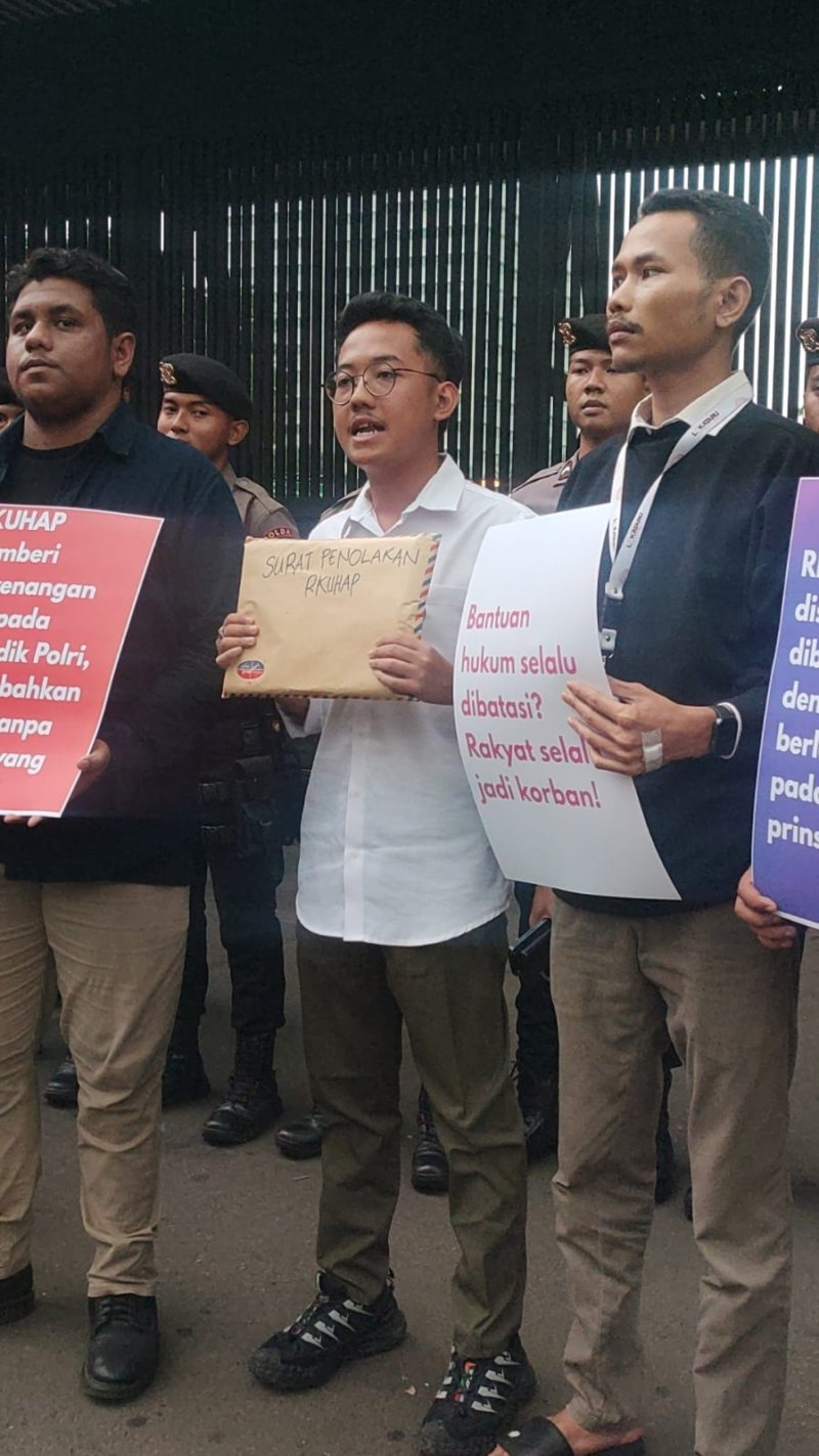 LOKATARU FOUNDATION KIRIM SURAT PENOLAKAN RKUHAP DARI 20 KOTA KE DPR RI ...